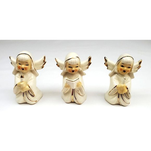 Artmark | Accents | Vintage Artmark Japan Ceramic Singing Angel ...